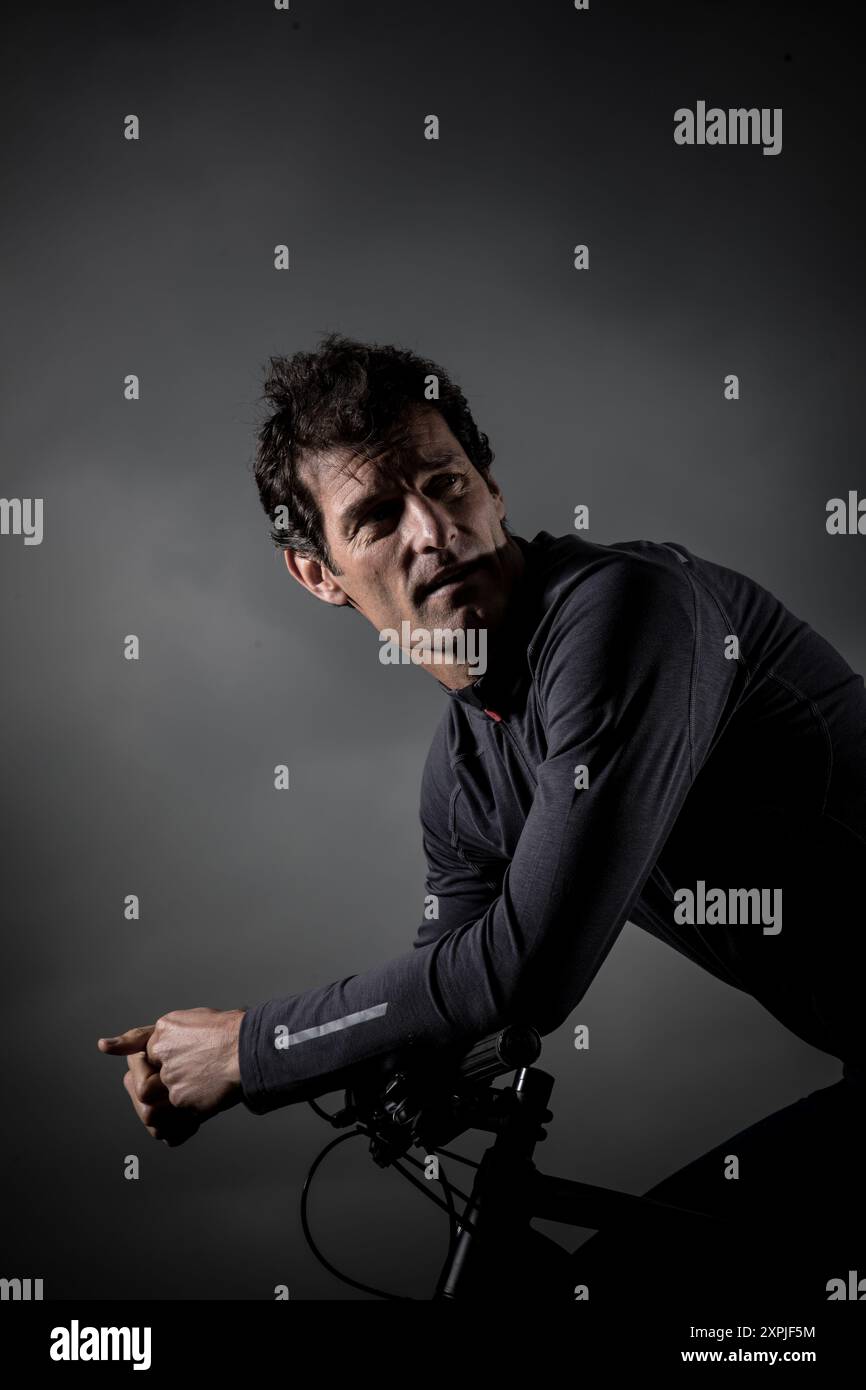 Mark Webber, photographed for CRANKED magazine. Mark Webber Portrait ...