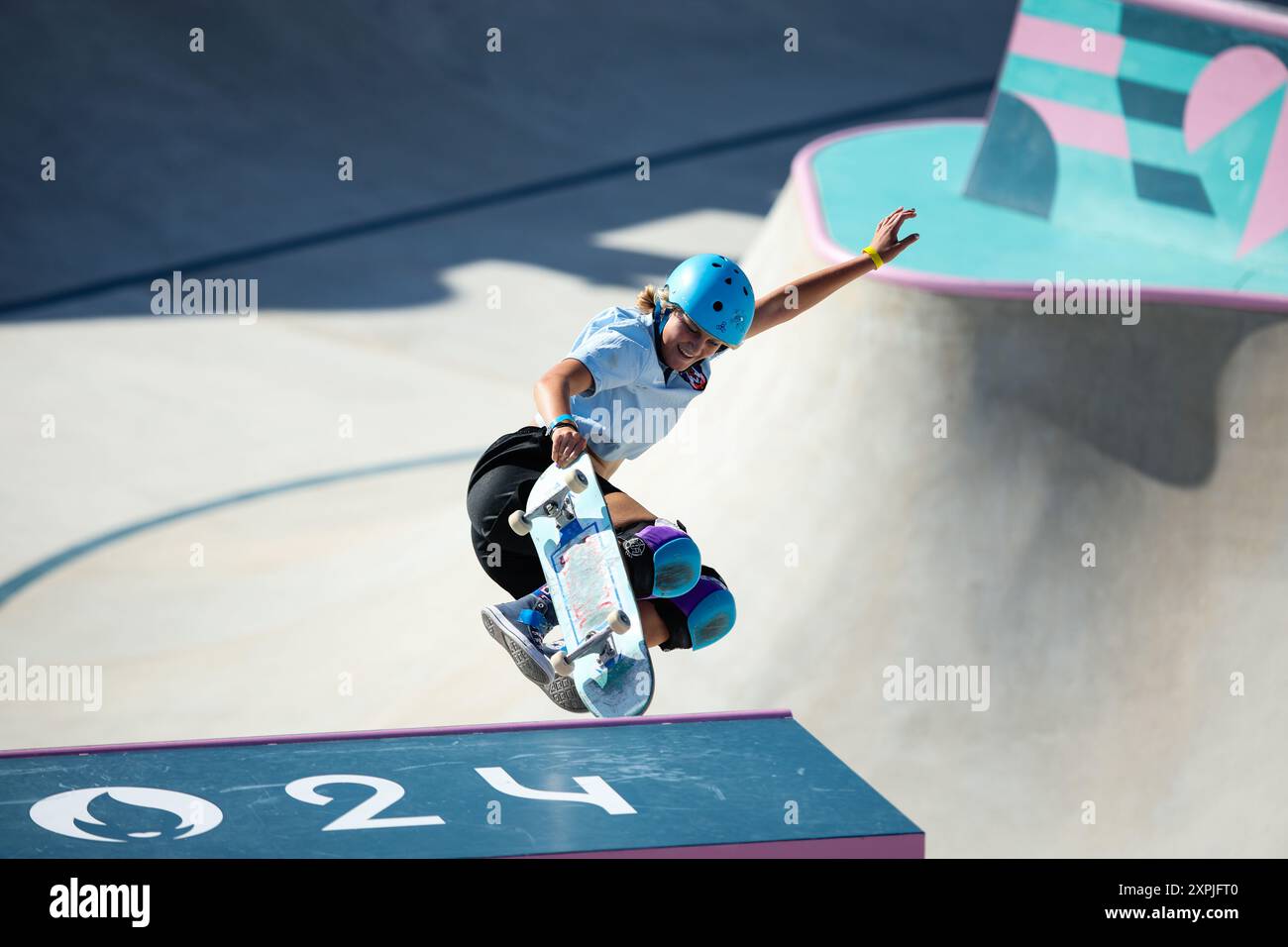 PARIS, FRANCE. 6th Aug, 2024. Bryce Wettstein of Team United States ...