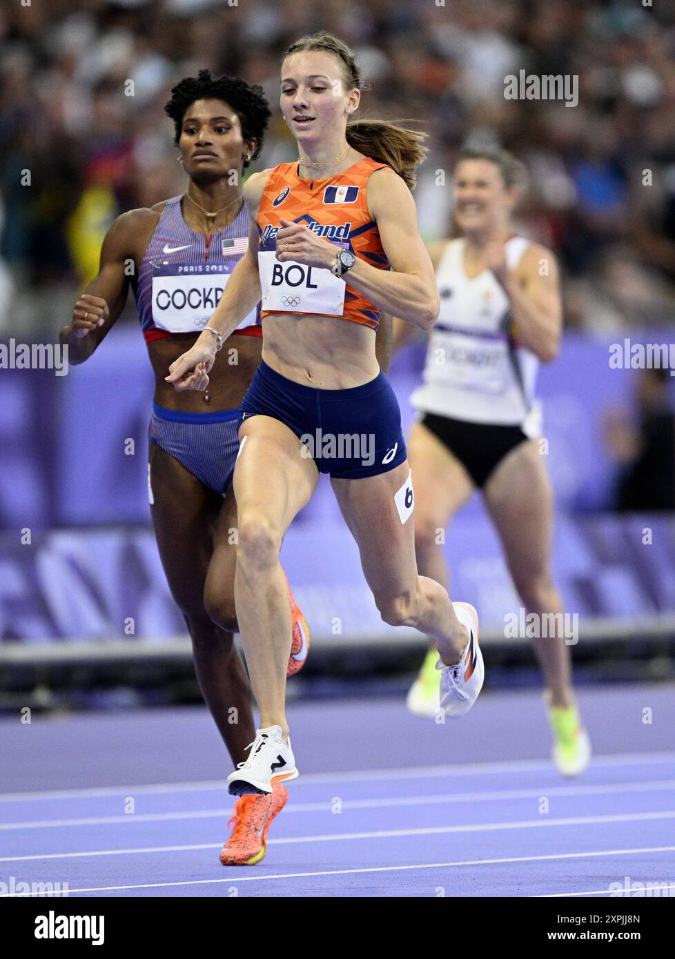 Paris, France. 06th Aug, 2024. Dutch Femke Bol pictured in action ...