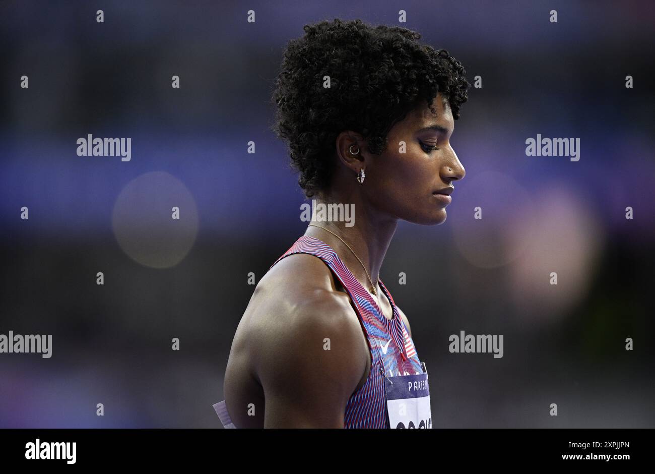 Paris, France. 06th Aug, 2024. USA Anna Cockrell pictured at the start ...