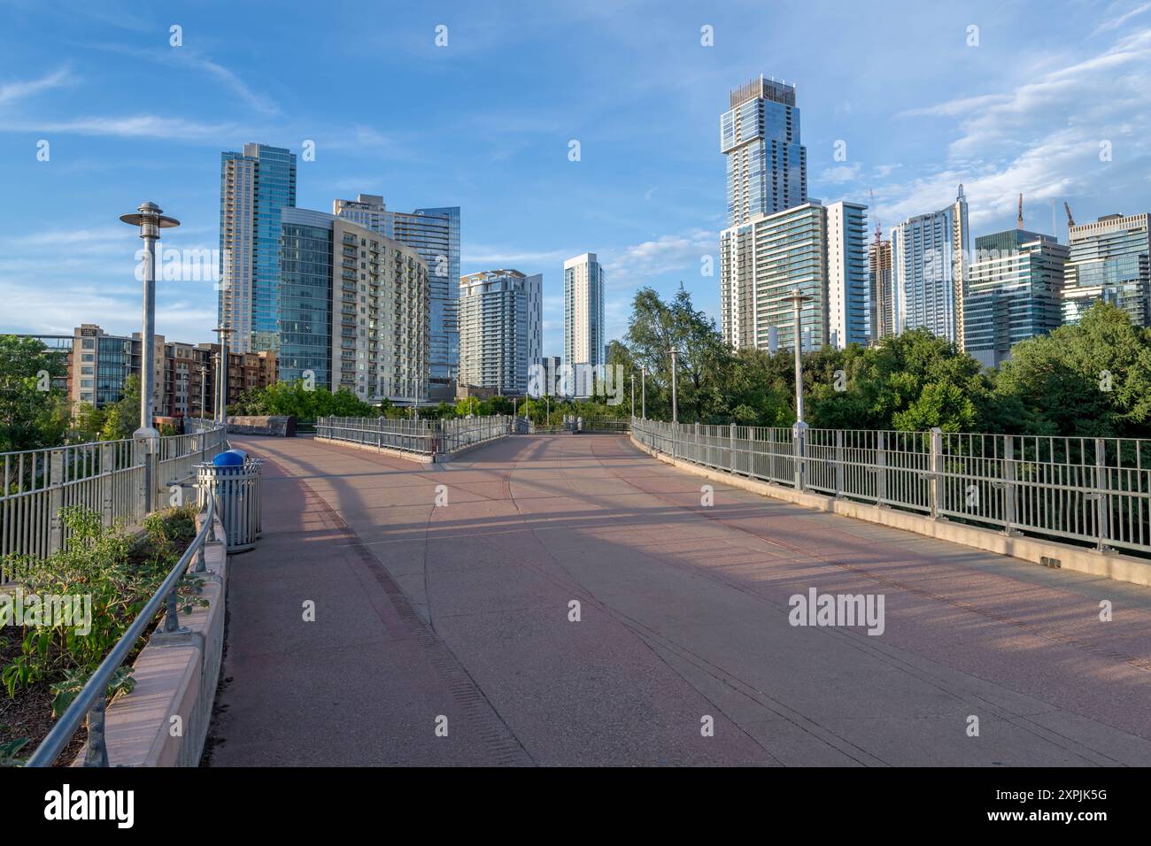 Pfluger pedestrian bridge hi-res stock photography and images - Alamy