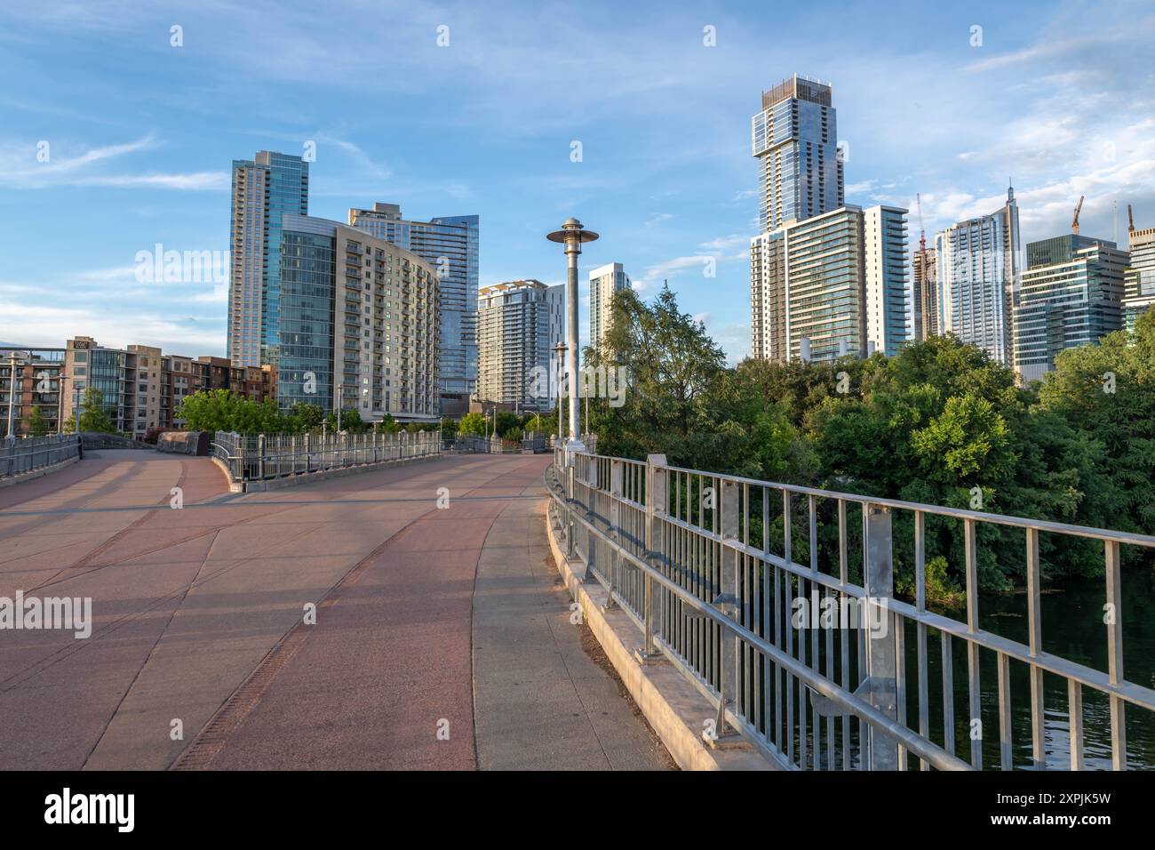 Pfluger pedestrian bridge hi-res stock photography and images - Alamy