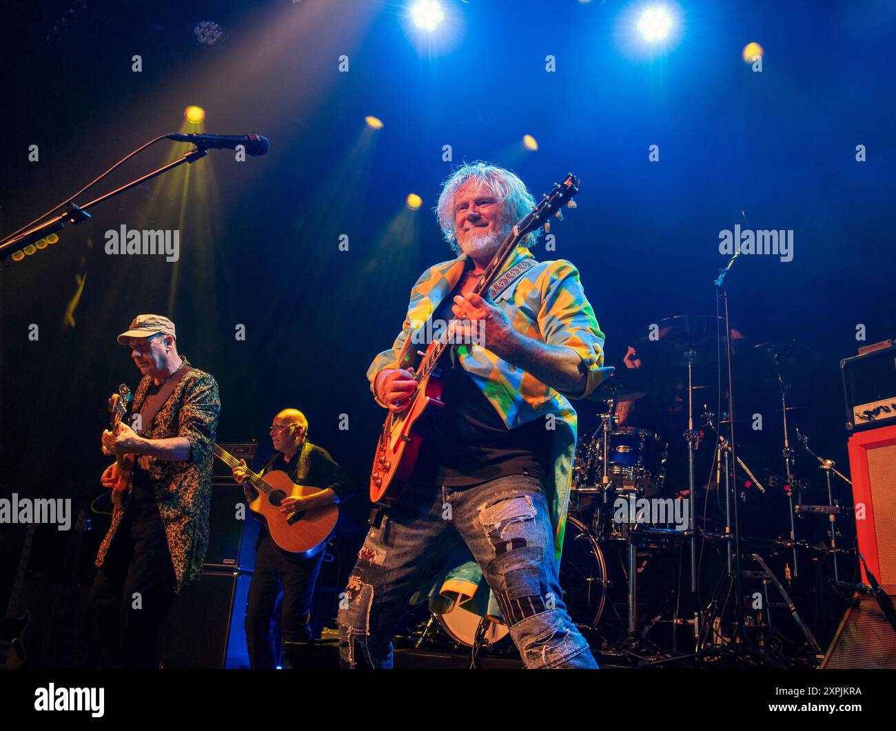 Nick Barrett, vocalist and lead guitarist with progressive rock band ...