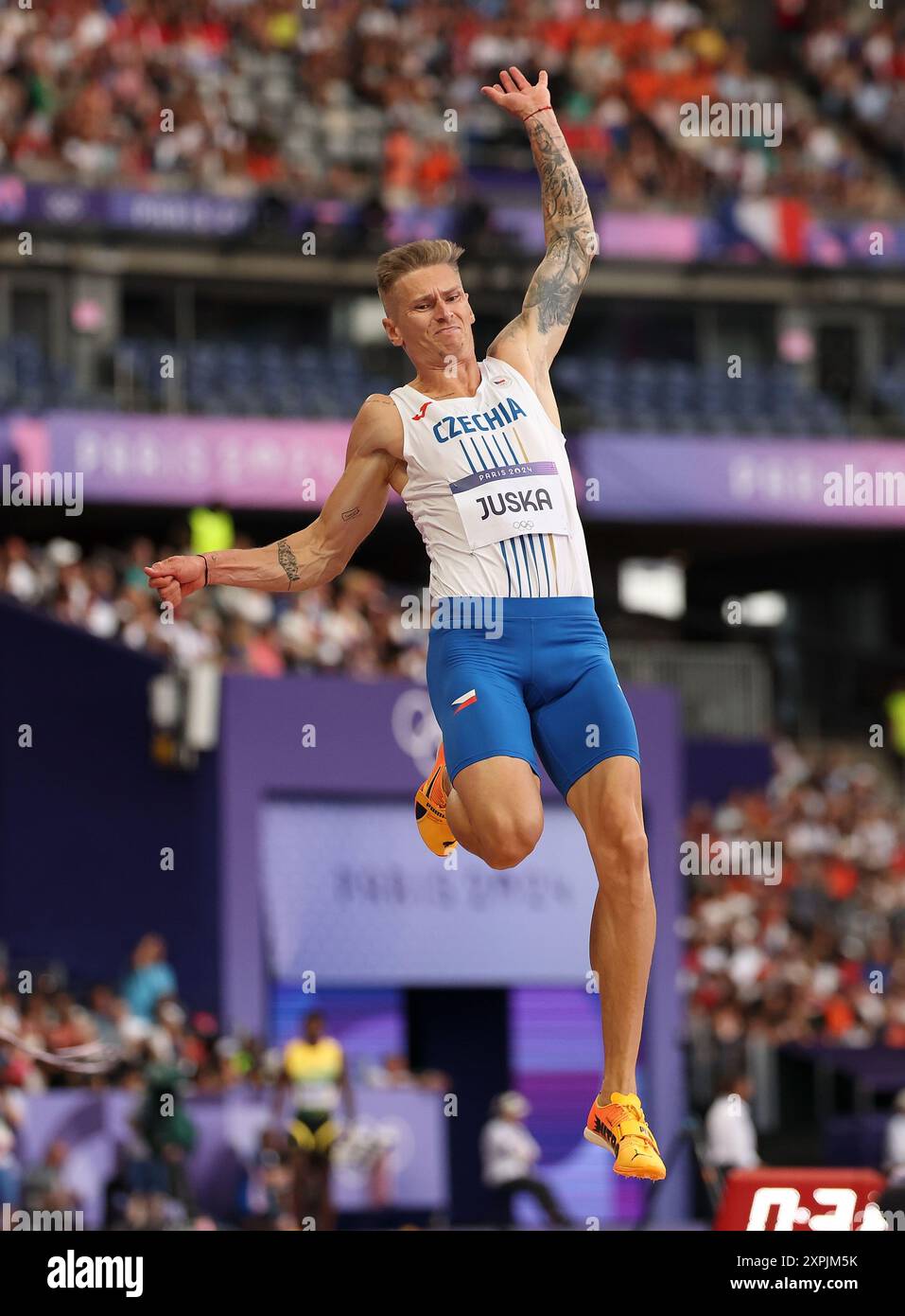 Paris, France. 6th Aug, 2024. Radek Juska of Czech Republic competes ...