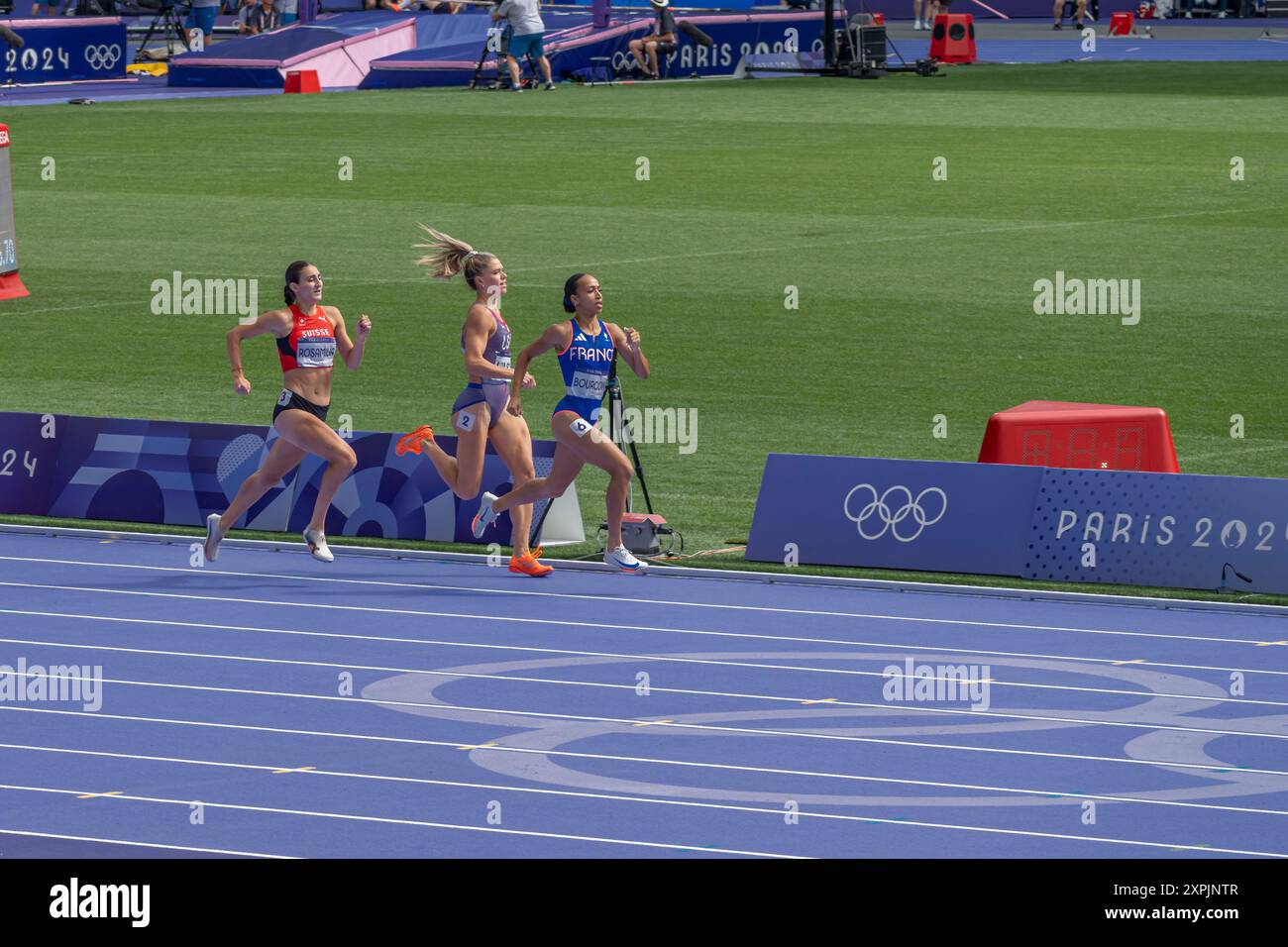 Paris, France - 08 03 2024: Olympic Games Paris 2024. View of wommen's ...