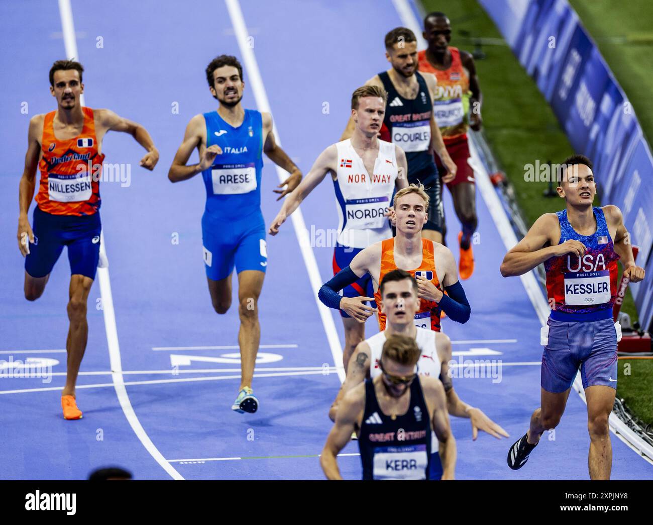 Paris, France. 06th Aug, 2024. PARIS - Dutch athletes Stefan Nillessen ...