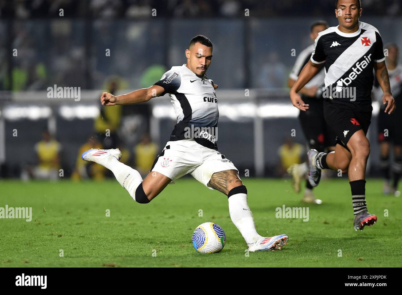 Rio de Janeiro, Brazil, July 10, 2024. Football match between the Vasco ...