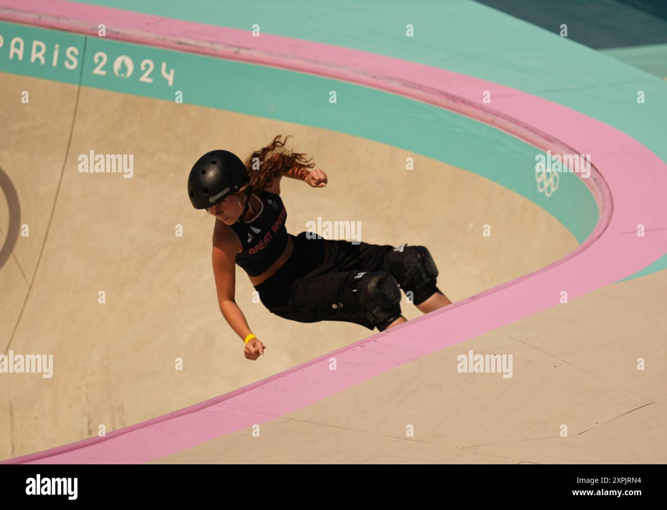 Paris, France. 6 August, 2024. Lola Tambling (Great Britain) competes ...