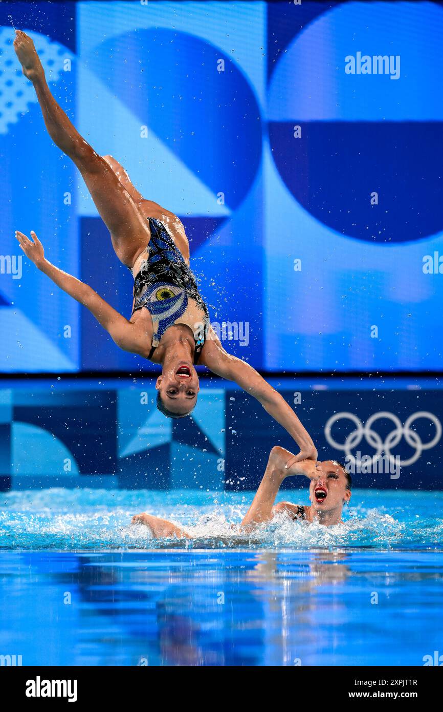Paris, France. 06th Aug, 2024. Athletes of team Australia compete in ...