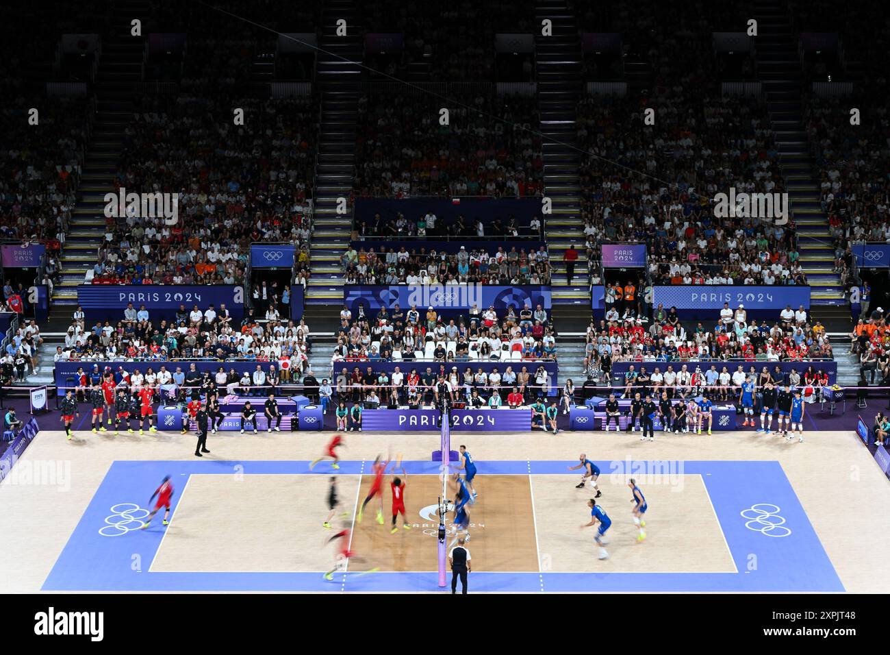 General view of Arena Paris Sud 1, venue Olympic Triathlon on 5 of ...