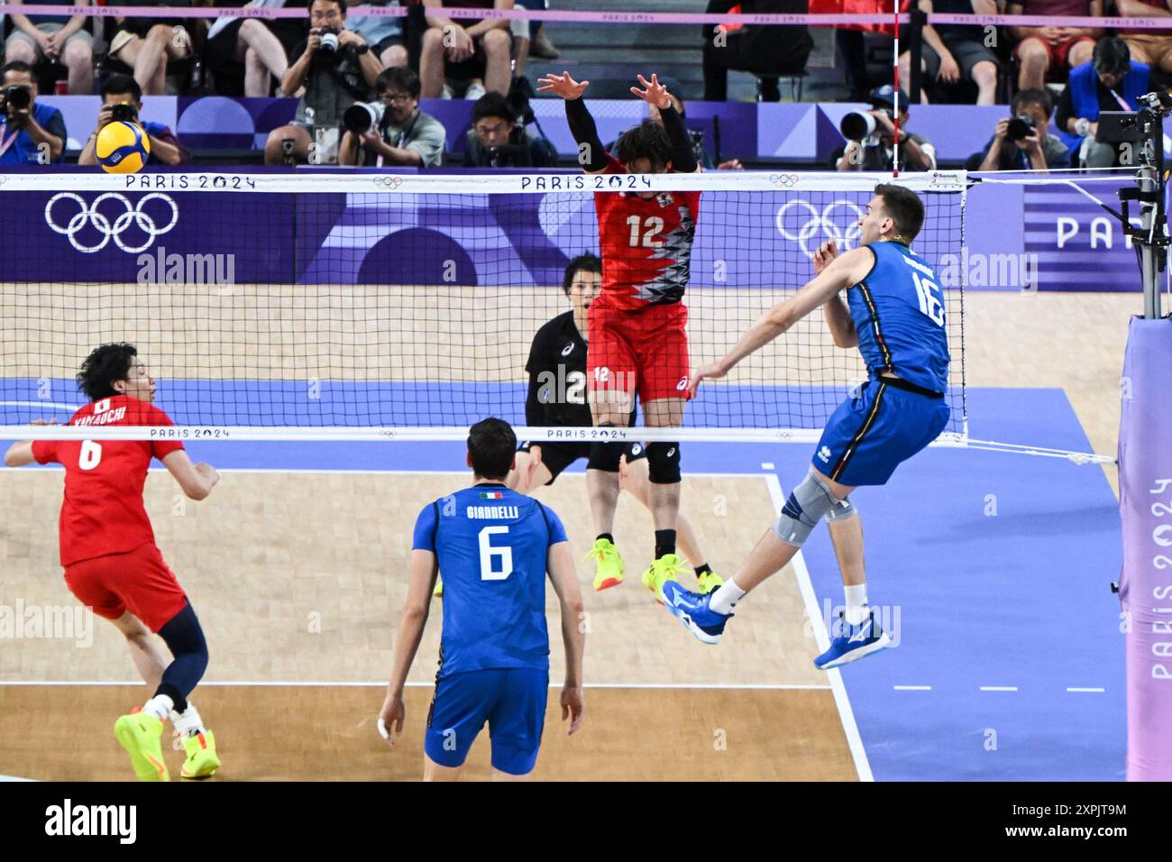 Yuri Romano of Italy during the Olympic Game volleyball Men, quarter ...