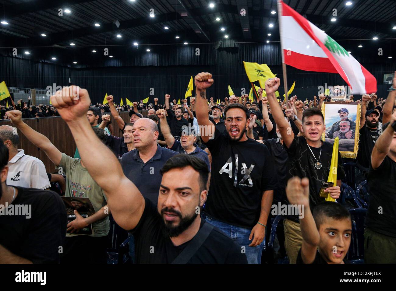 Beirut, Beirut, Lebanon. 6th Aug, 2024. Pro-Iranian Hezbollah ...