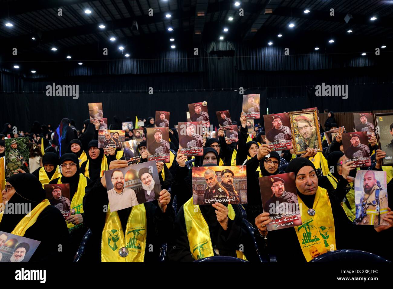 Beirut, Beirut, Lebanon. 6th Aug, 2024. Pro-Iranian Hezbollah ...