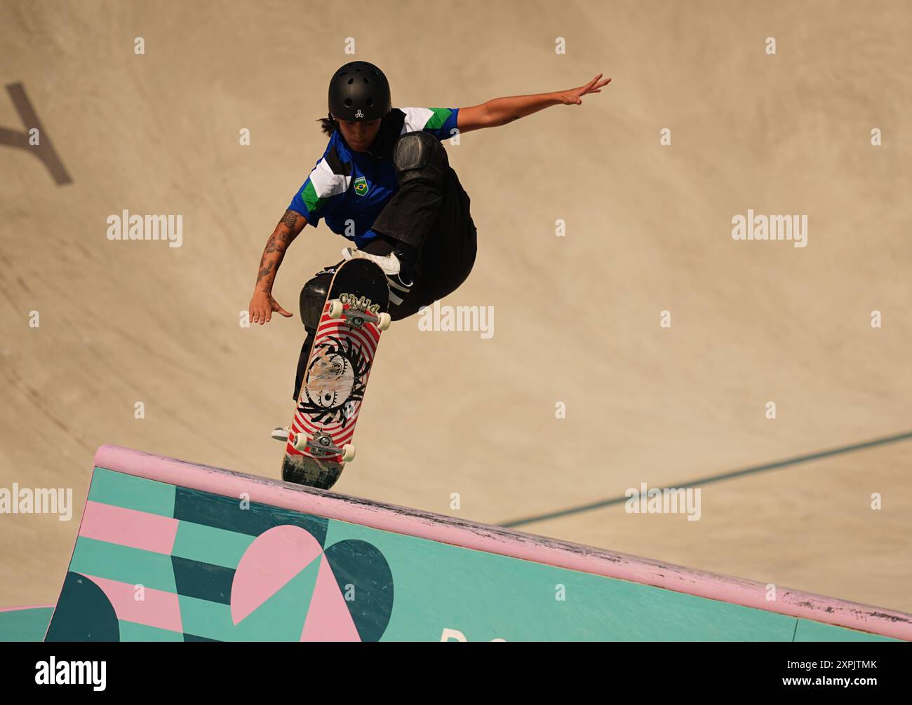Paris, France. 6 August, 2024. Isadora Pacheco (Brazil) competes during ...