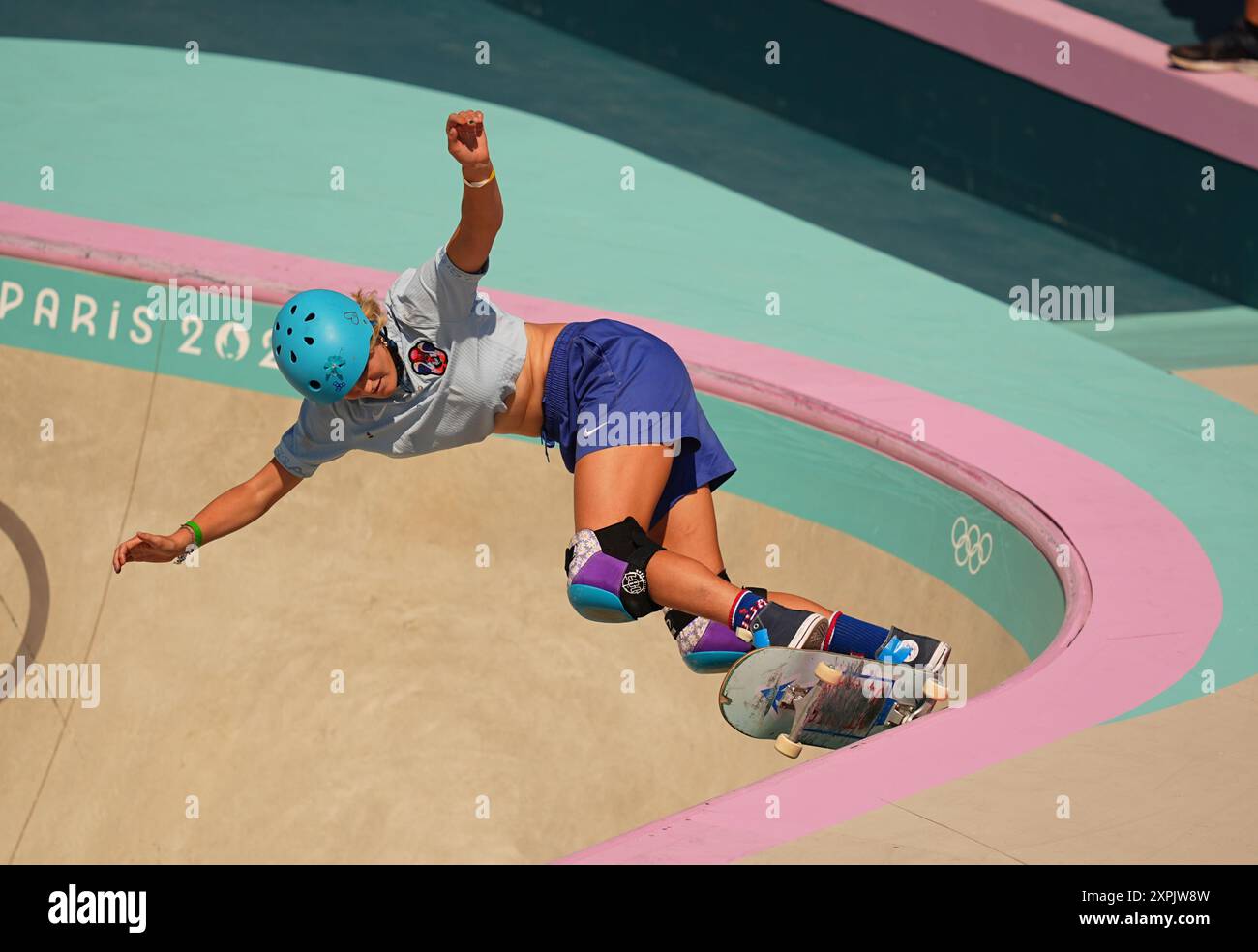 Paris, France. 6 August, 2024. Bryce Wettstein (United States of ...