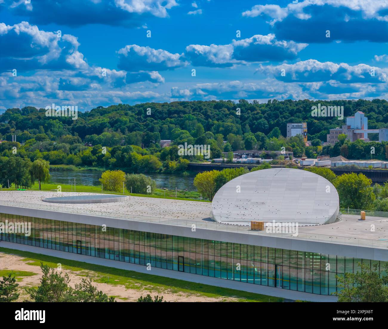 Science an innovation museum in Nemunas island in Kaunas city center ...