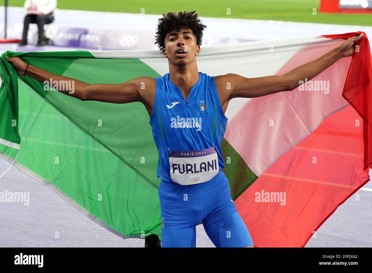 Mattia furlani parigi 2024 hi-res stock photography and images - Alamy