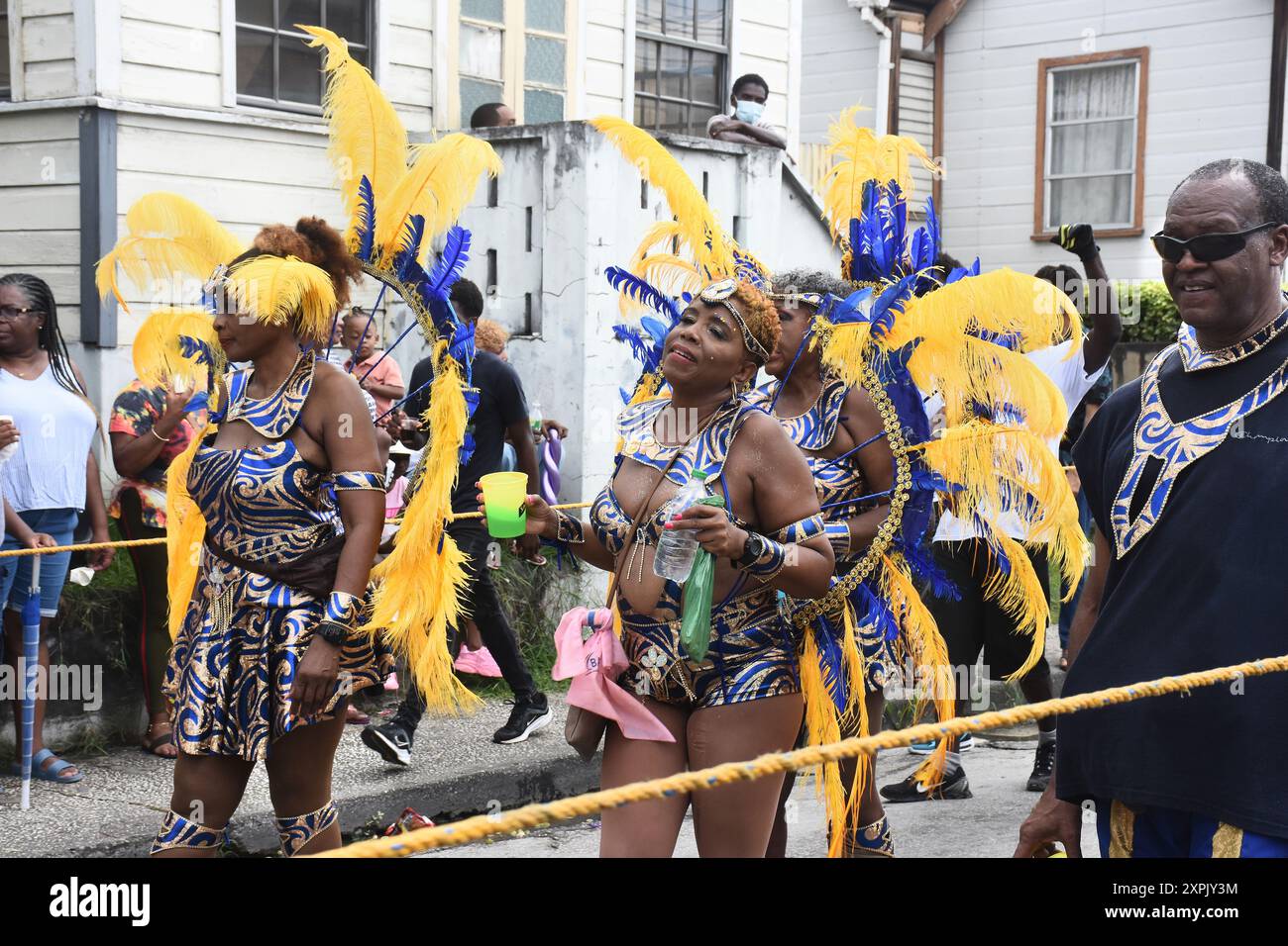 Barbados grand kadooment day hi-res stock photography and images - Alamy