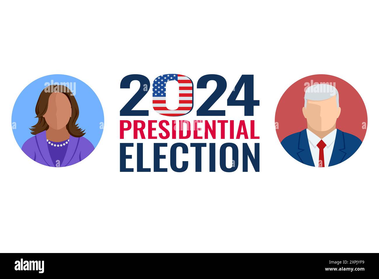 2024 United States of America Presidential Election banner. 2024 United ...