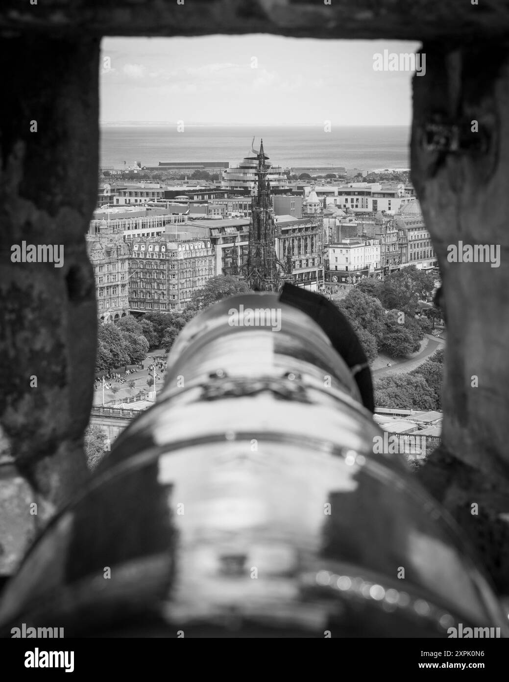 Scott monument, edinburgh Black and White Stock Photos & Images - Alamy