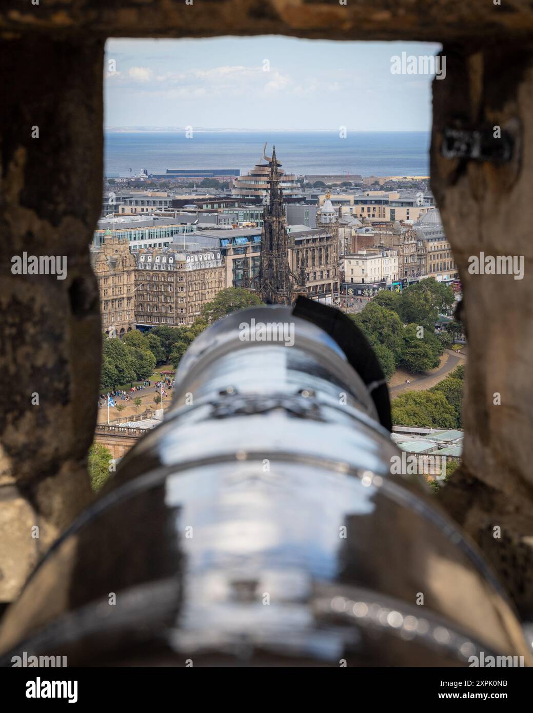 View from edinburgh castle hi-res stock photography and images - Alamy