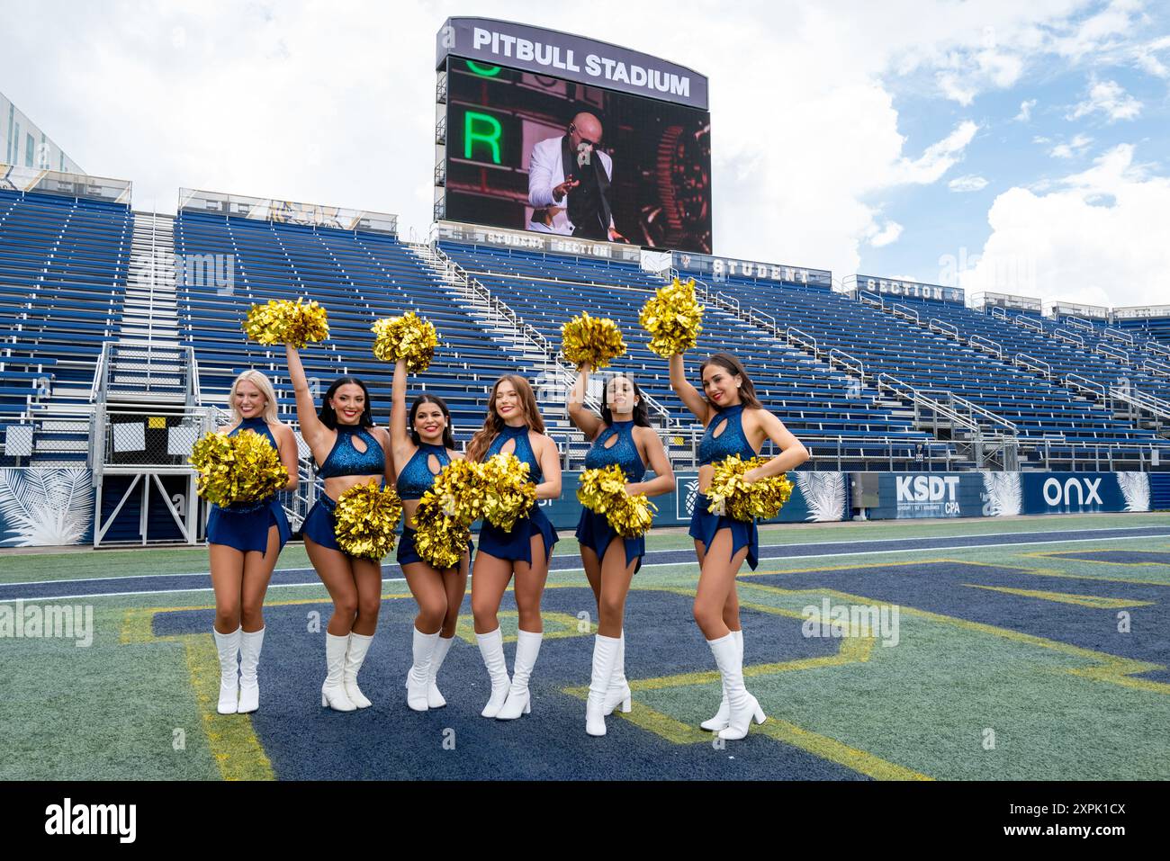 General view during FIU Pitbull Stadium announcement at Tamiami Hall at ...