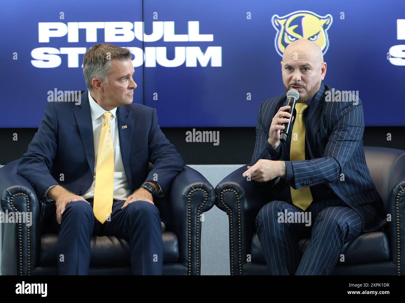 Miami, United States Of America. 06th Aug, 2024. Scott Carr and Pitbull ...