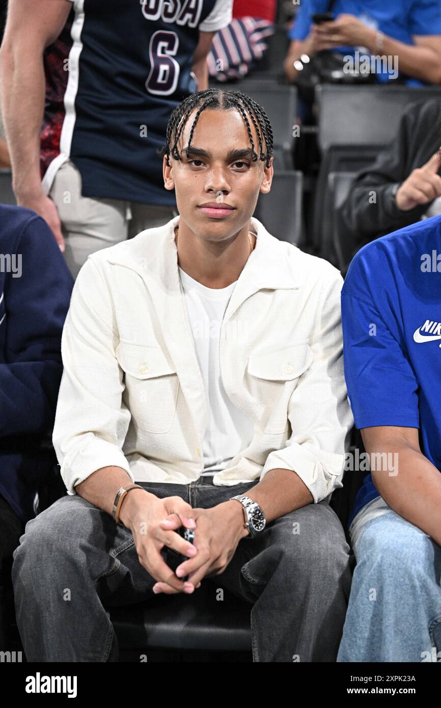 Paris, France. 06th Aug, 2024. Son of Prince Albert II of Monaco ...