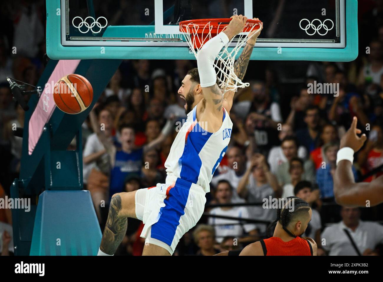Isaia Cordinier ( France ), Basketball, Men's Quarterfinal between ...