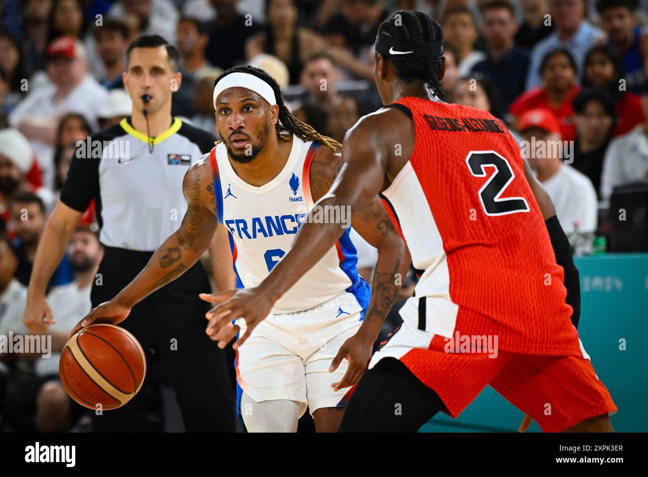 Andrew Albicy ( France ), Basketball, Men's Quarterfinal between France ...