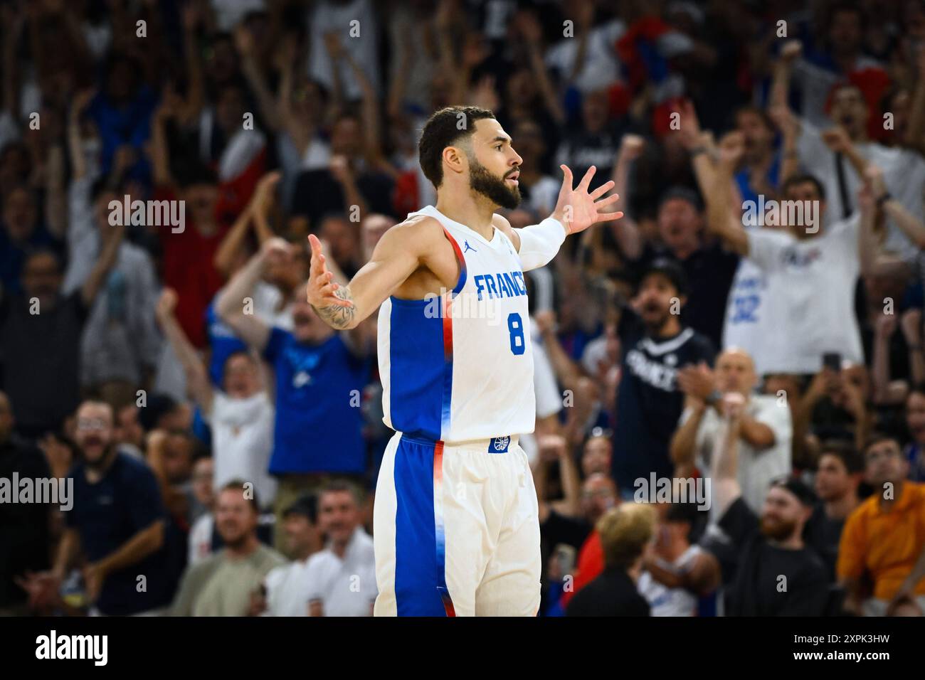 Isaia Cordinier ( France ), Basketball, Men's Quarterfinal between ...