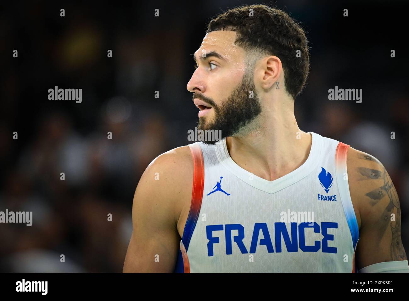 Isaia Cordinier ( France ), Basketball, Men's Quarterfinal between ...