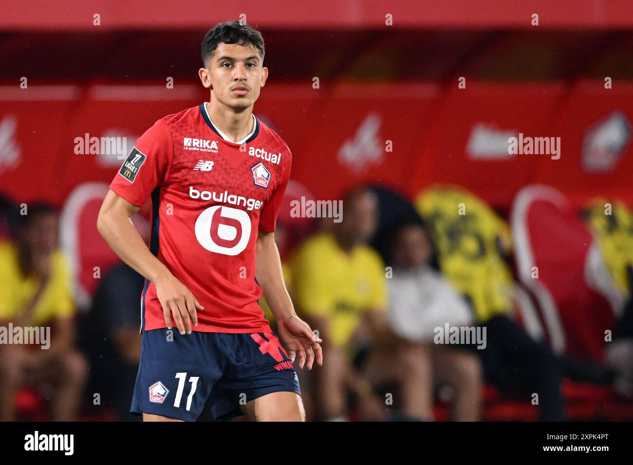 Valenciennes, France. August 6, 2024. VALENCIENNES - Osame Sahraoui of ...