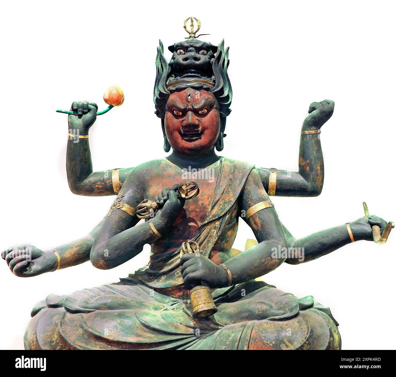 Aizen myoo, King of Passion, Japan, 14th century, Boston Fine Art ...