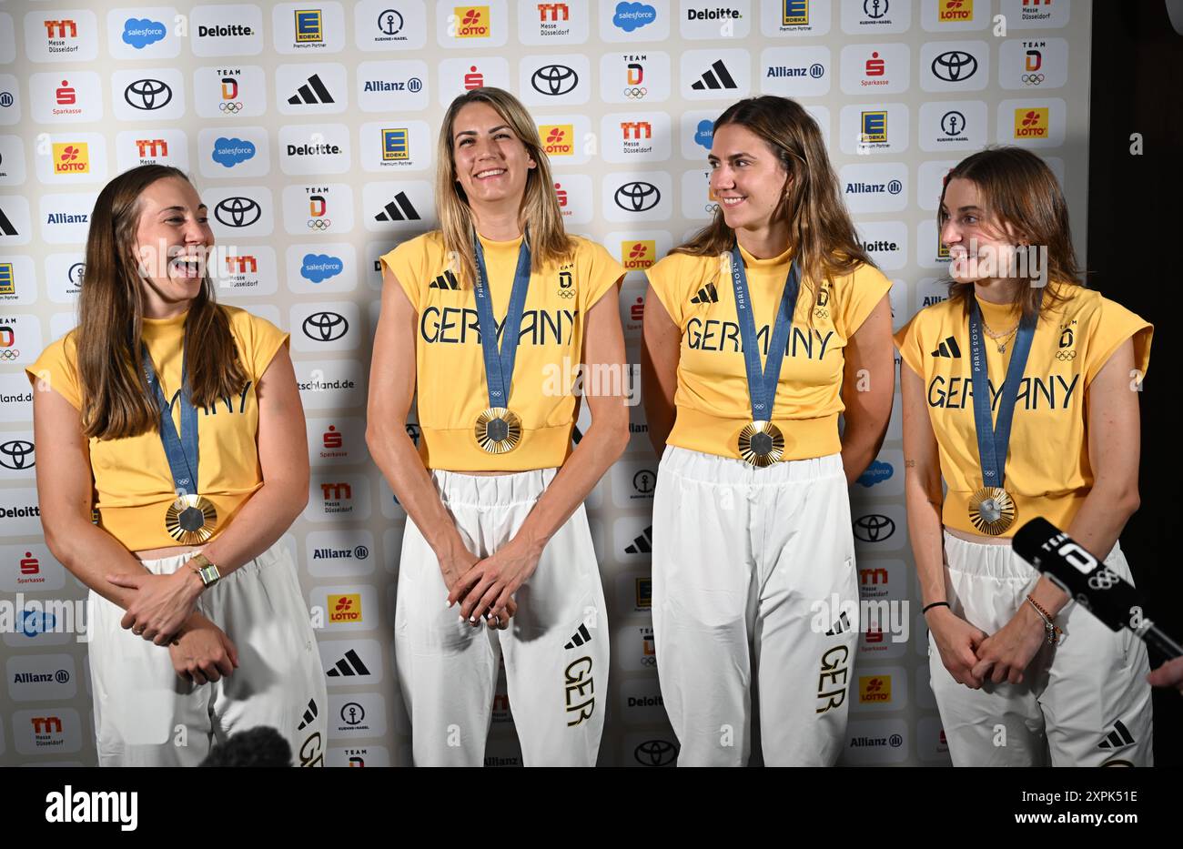 Paris, France. 06th Aug, 2024. Olympia, Paris 2024, The German ...