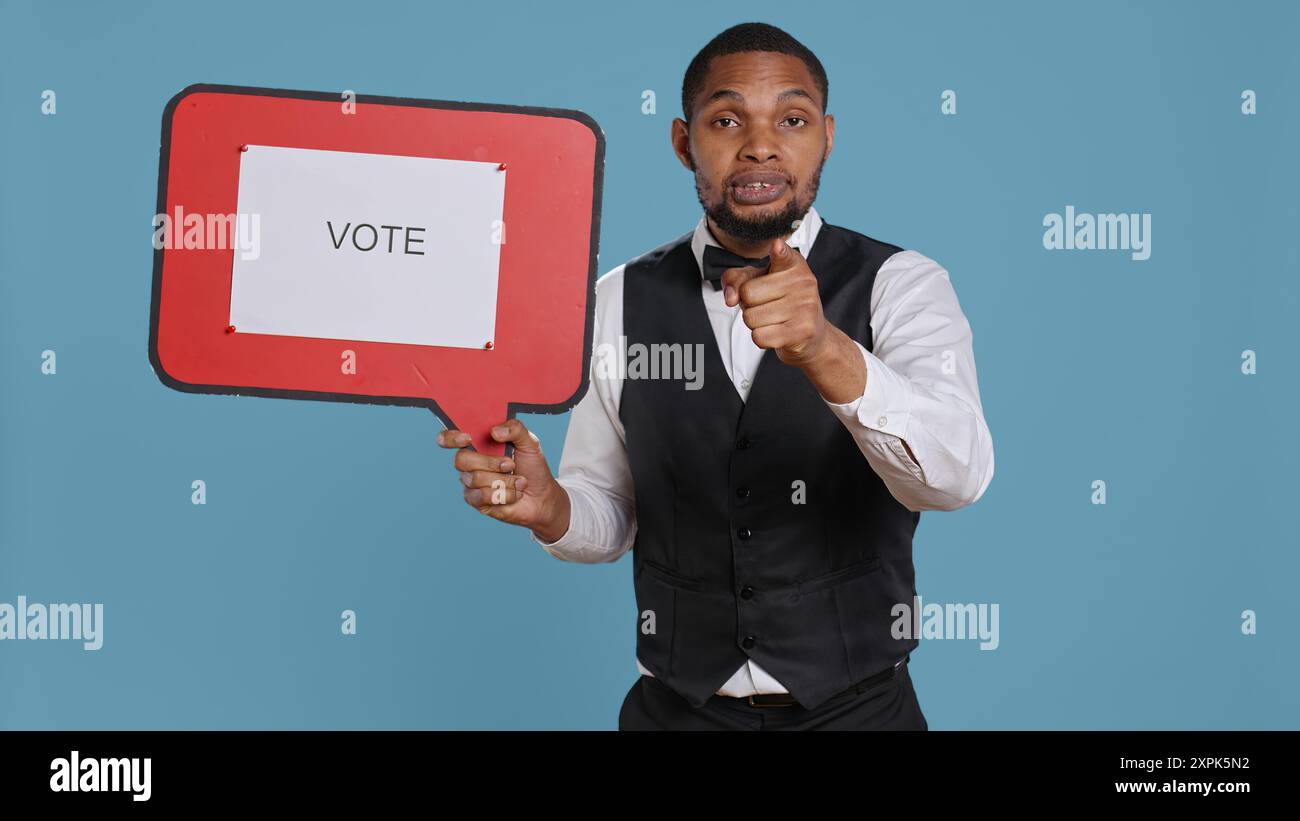 Political bellman hi-res stock photography and images - Alamy