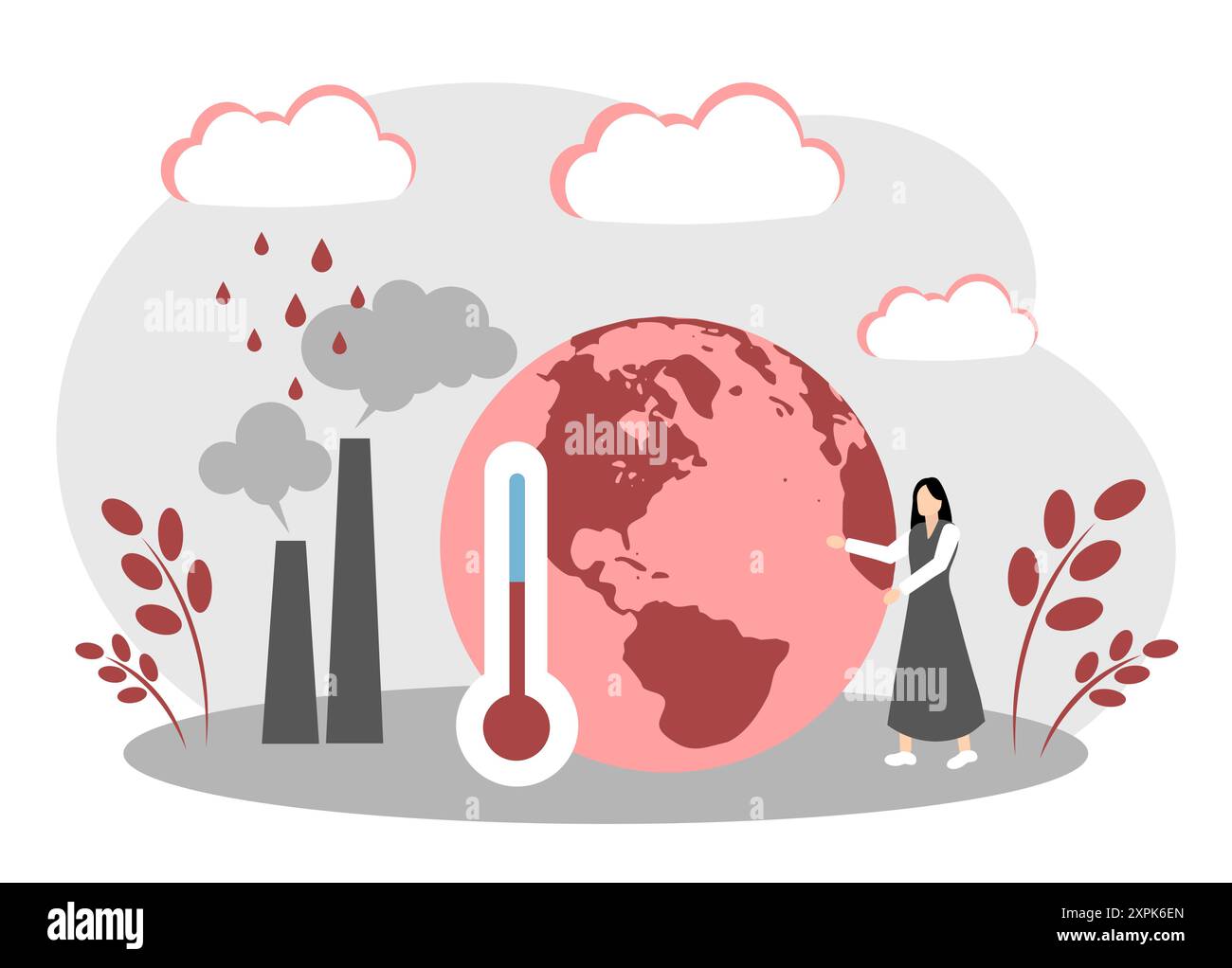 Global warming. Climate change. Ecological catastrophe Stock Vector ... Global warming. Climate change. Ecological catastrophe Stock Vector ...