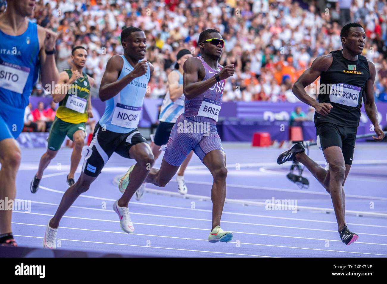 Christopher Bailey (USA), Athletics, Men's 400m Semi-Final during the ...