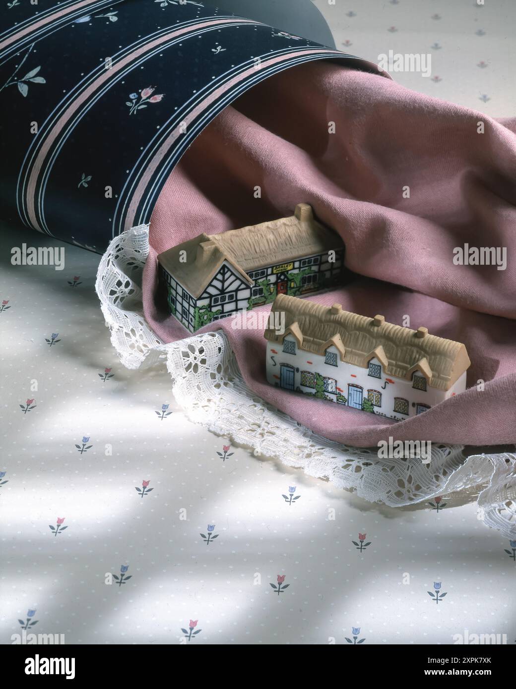 Still life, wallpaper samples Stock Photo - Alamy