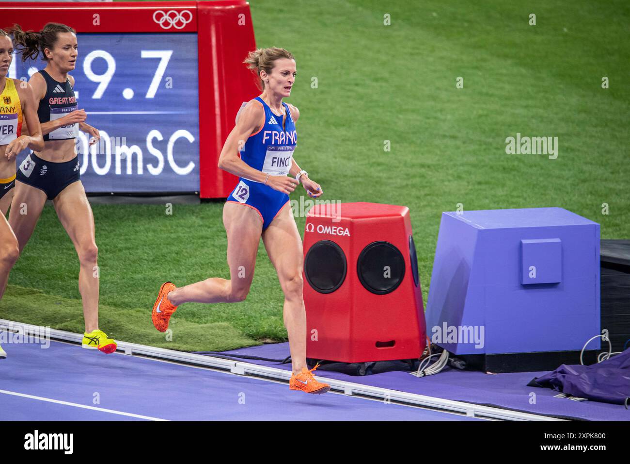 Alice Finot (FRA), Athletics, Women's 3000m Steeplechase Final during ...