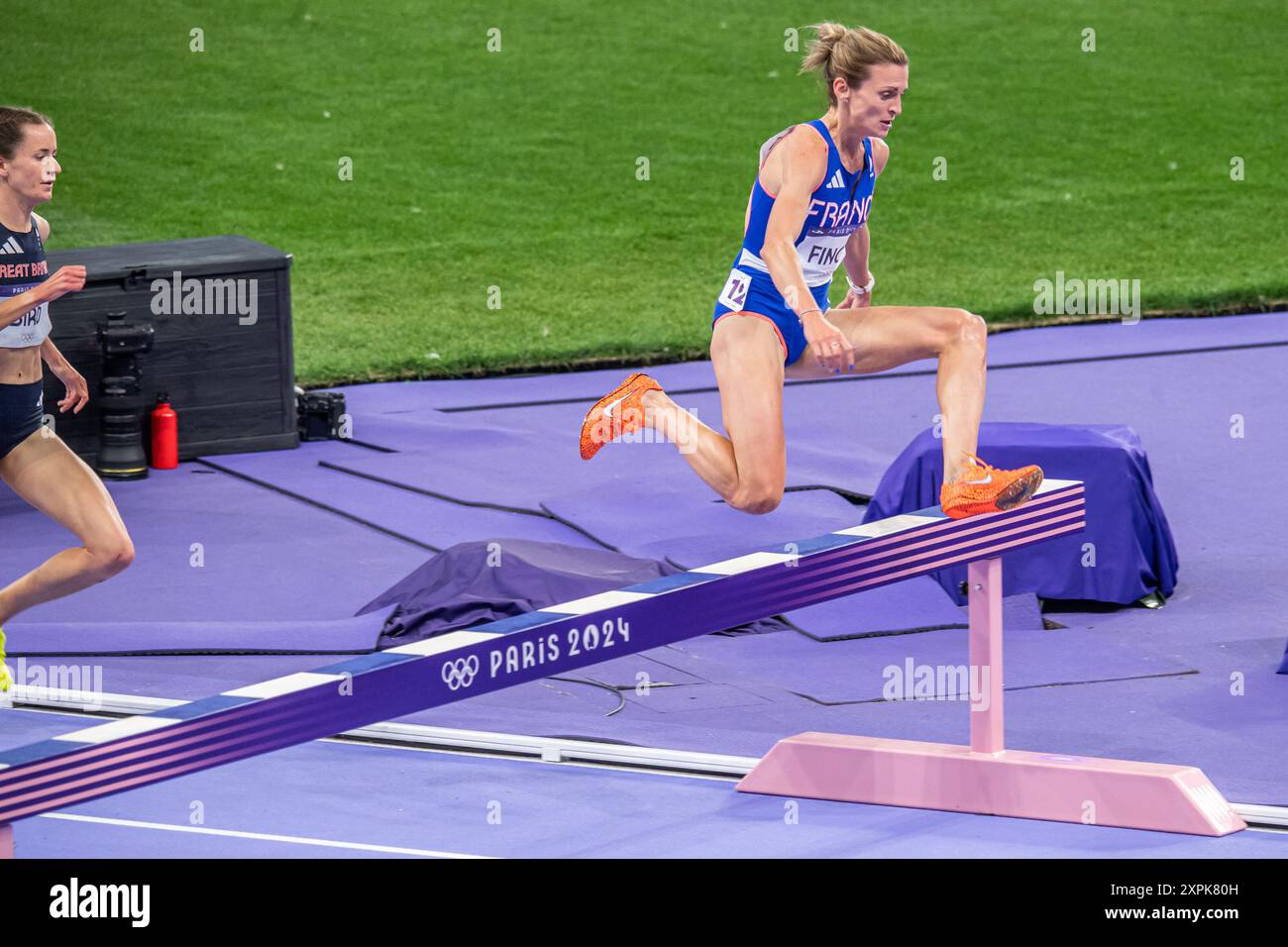 Alice Finot (FRA), Athletics, Women's 3000m Steeplechase Final during ...