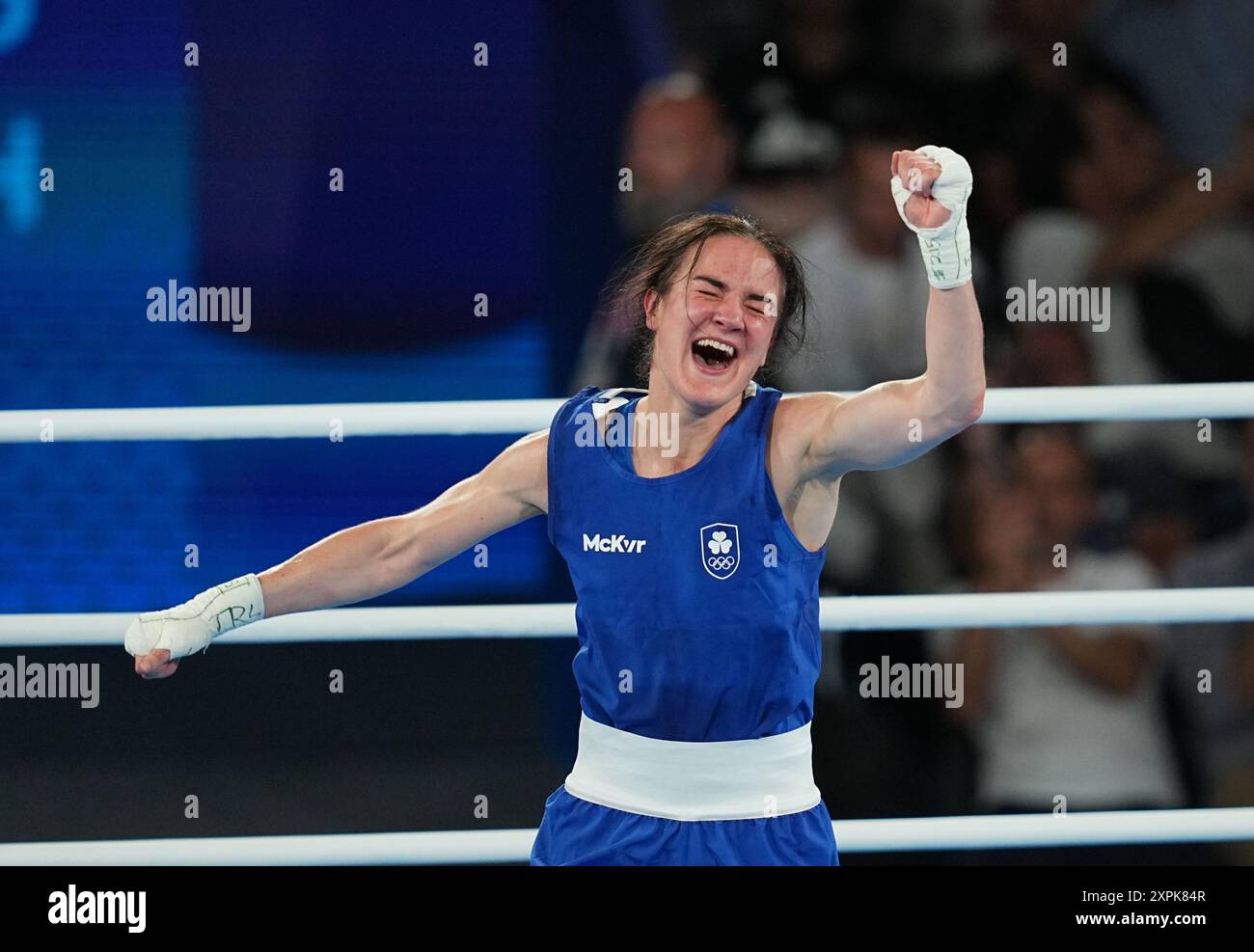 Paris, France. 06th Aug, 2024. August 06 2024: Kellie Harrington ...