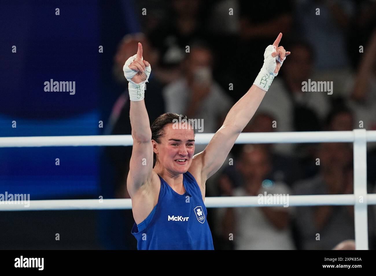 Paris, France. 06th Aug, 2024. August 06 2024: Kellie Harrington ...
