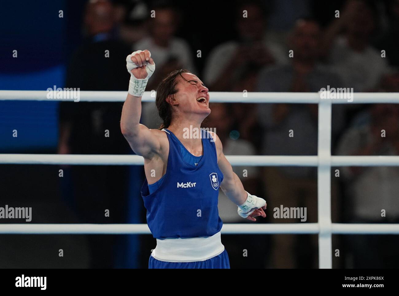 Paris, France. 06th Aug, 2024. August 06 2024: Kellie Harrington ...