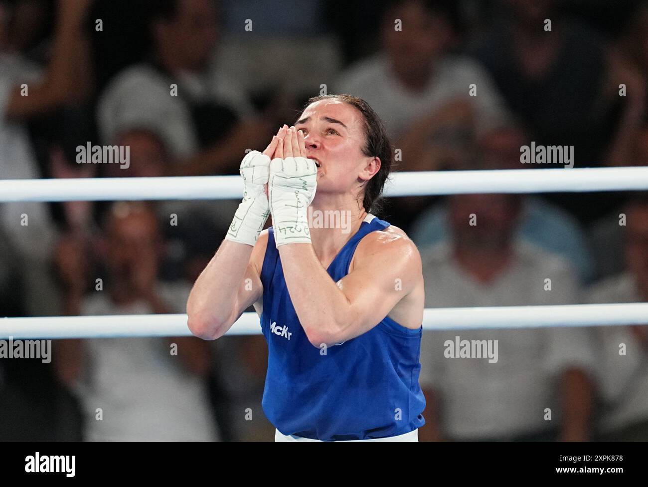 Paris, France. 06th Aug, 2024. August 06 2024: Kellie Harrington ...