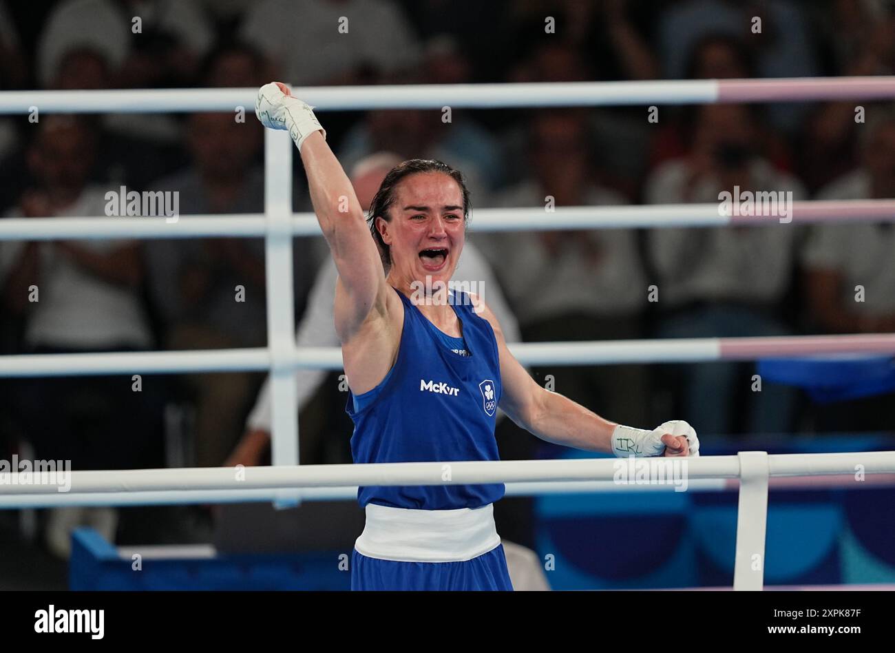 Paris, France. 06th Aug, 2024. August 06 2024: Kellie Harrington ...