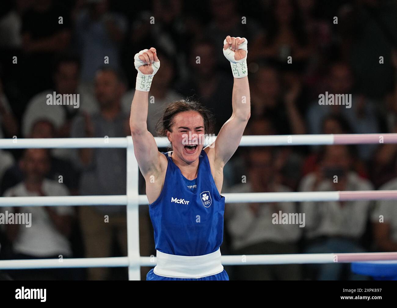 Paris, France. 06th Aug, 2024. August 06 2024: Kellie Harrington ...