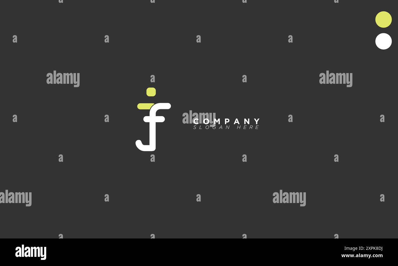 JF Alphabet letters Initials Monogram logo Stock Vector Image & Art - Alamy