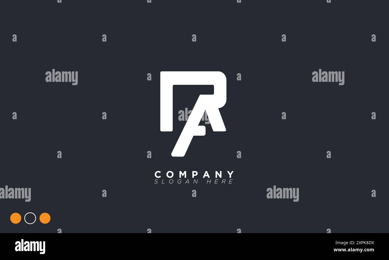 Ra initials logo Stock Vector Images - Alamy