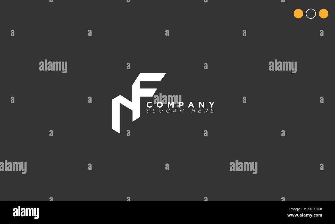NF Alphabet letters Initials Monogram logo Stock Vector Image & Art - Alamy